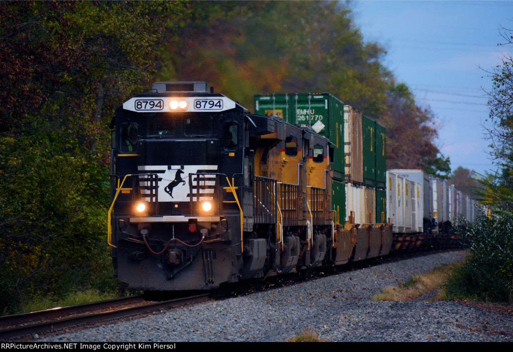 NS 8794 UP 7778 UP 7379 NS Train 211